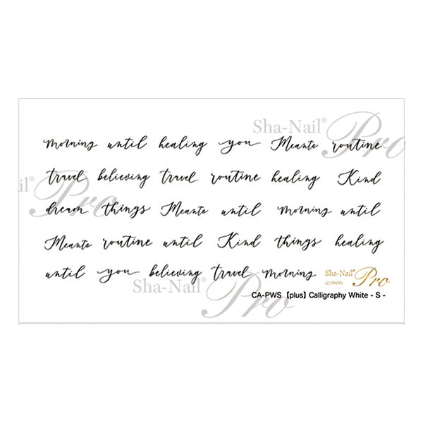 Sha-nail PLUS Caligraphy Blacks – TAT USA